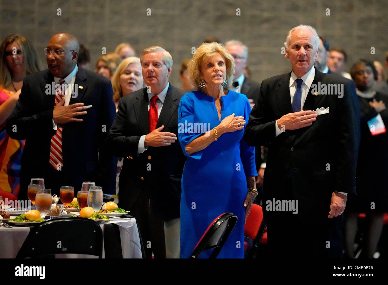 Republican National Committeeman Glenn McCall, U.S. Sen. Lindsey Graham ...