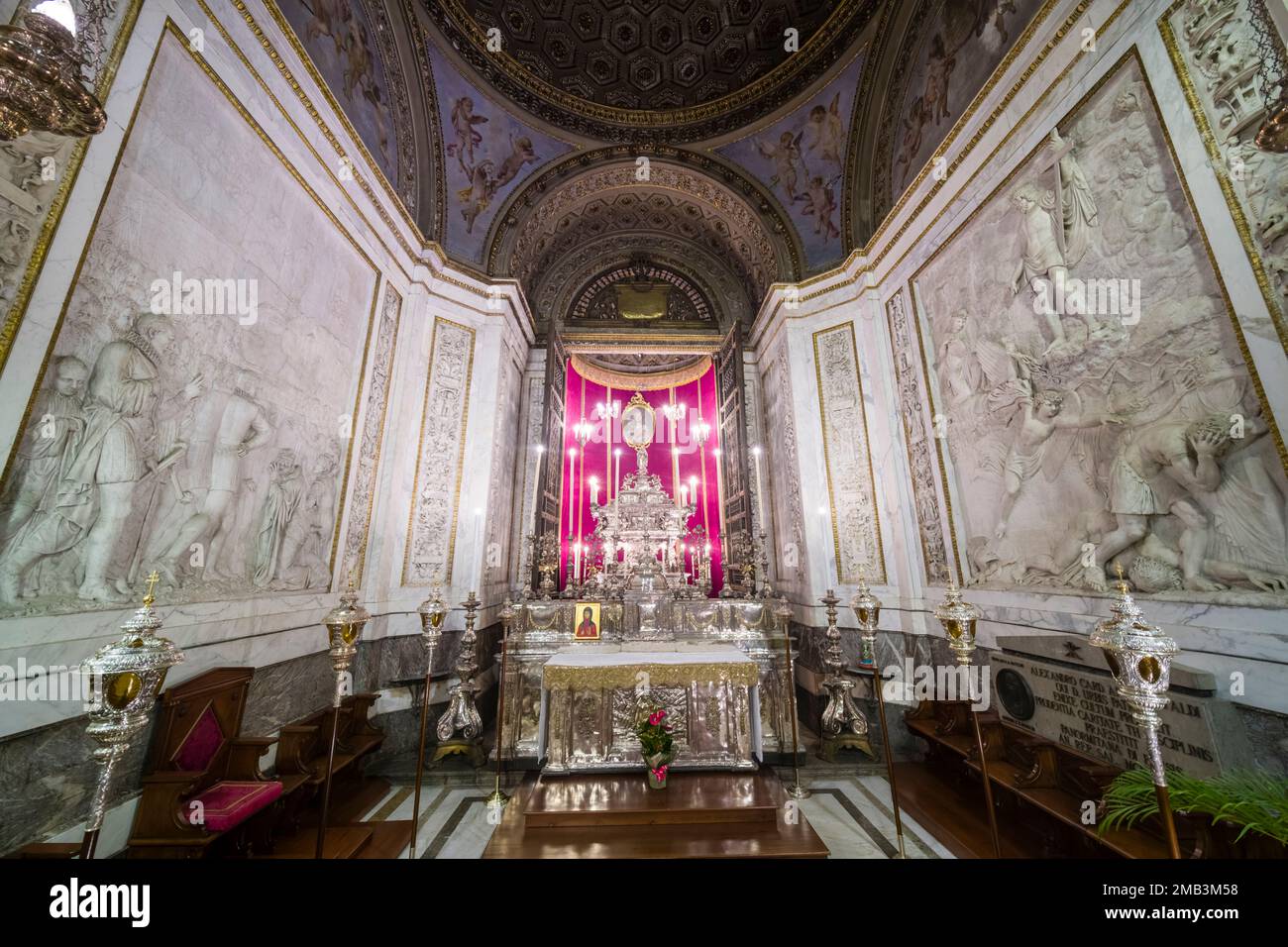 Chapelle de la madone libera inferni Banque de photographies et d ...
