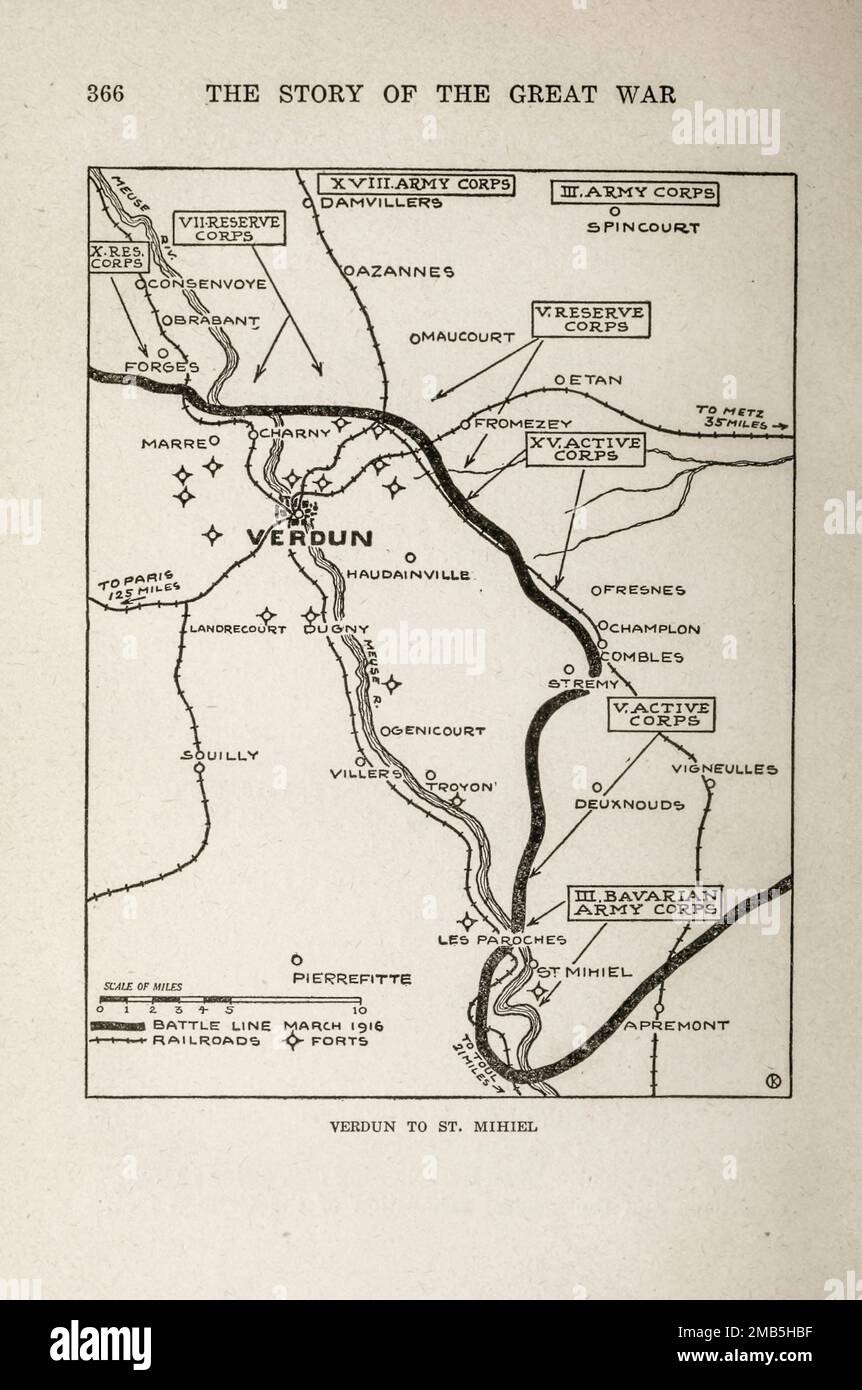 Carte de verdun Banque de photographies et d’images à haute résolution ...