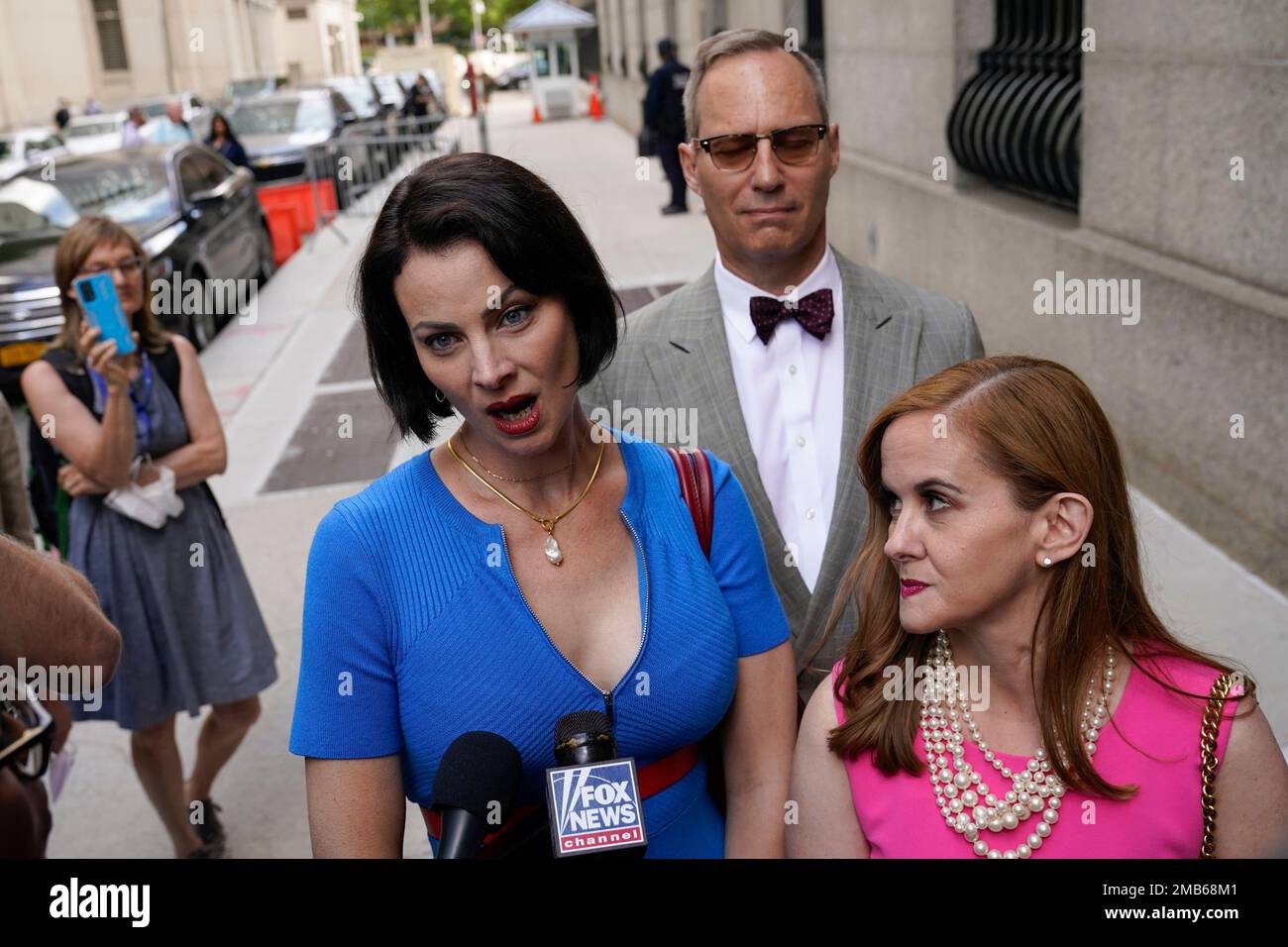 Sarah Ransome, left, and Elizabeth Stein, right, both alleged victims ...