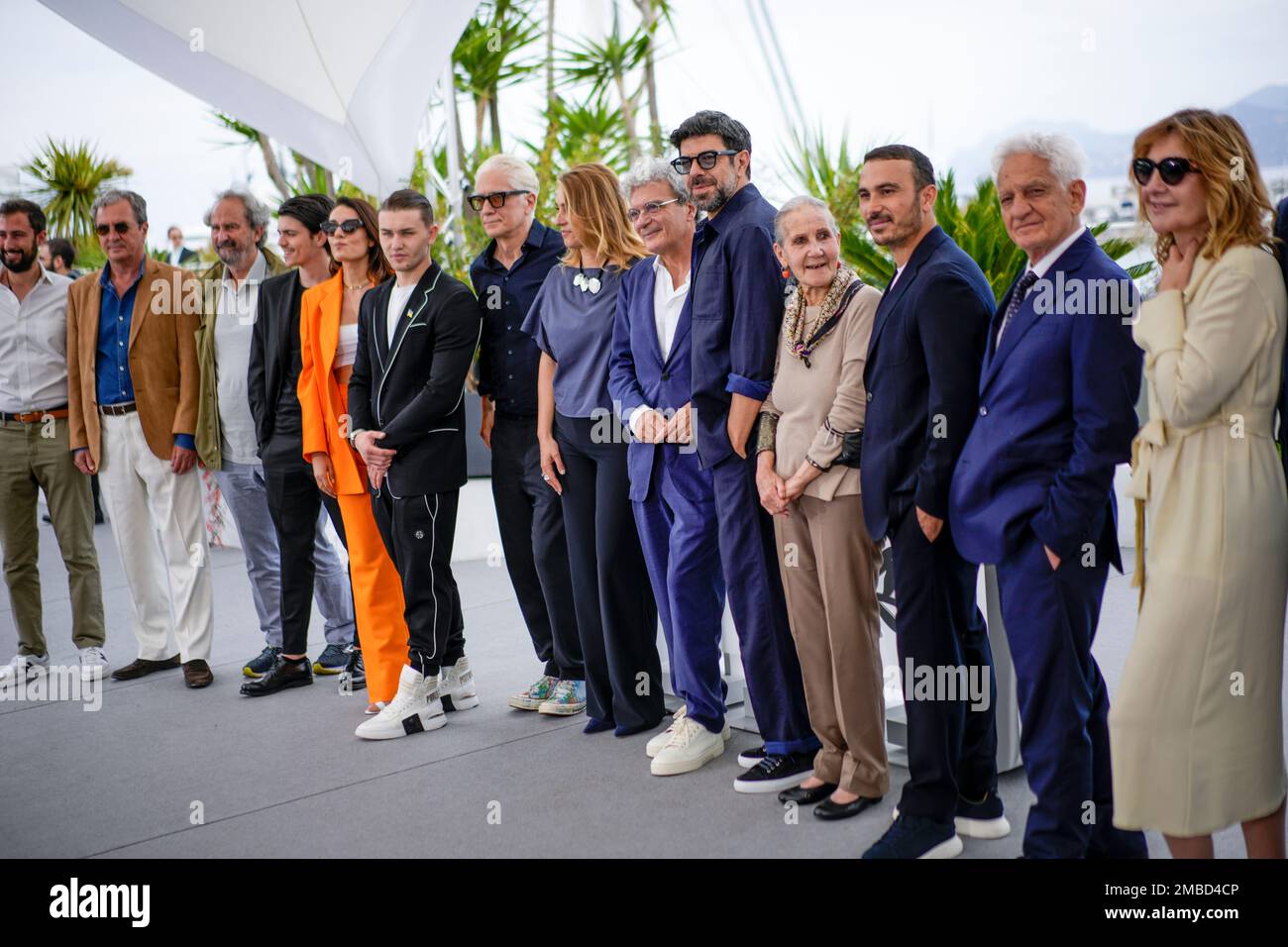 Producer Carlo Stella, from left, producer Roberto Sessa, producer ...