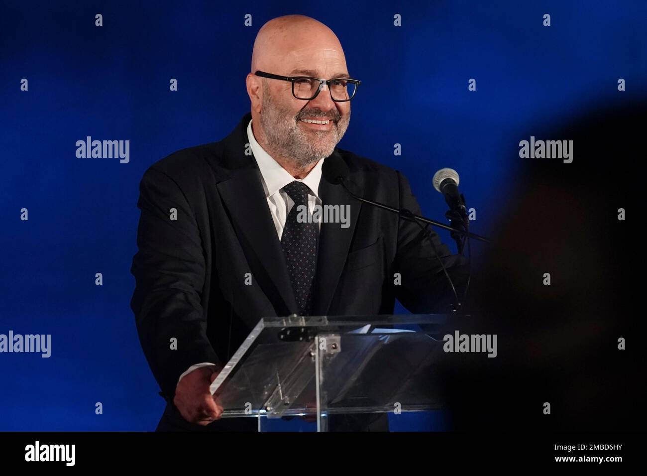 Charlie Stillitano, Managing Director for U.S. Lega Serie A, speaks ...