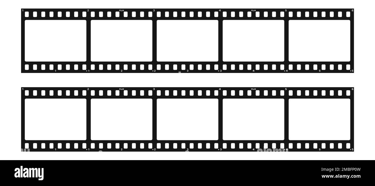 Cinema background with retro filmstrip Banque de photographies et d ...