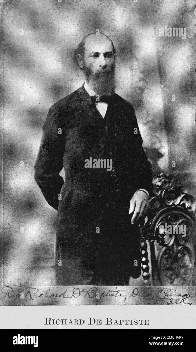 Jean baptiste portraits portraits Banque d'images noir et blanc - Alamy