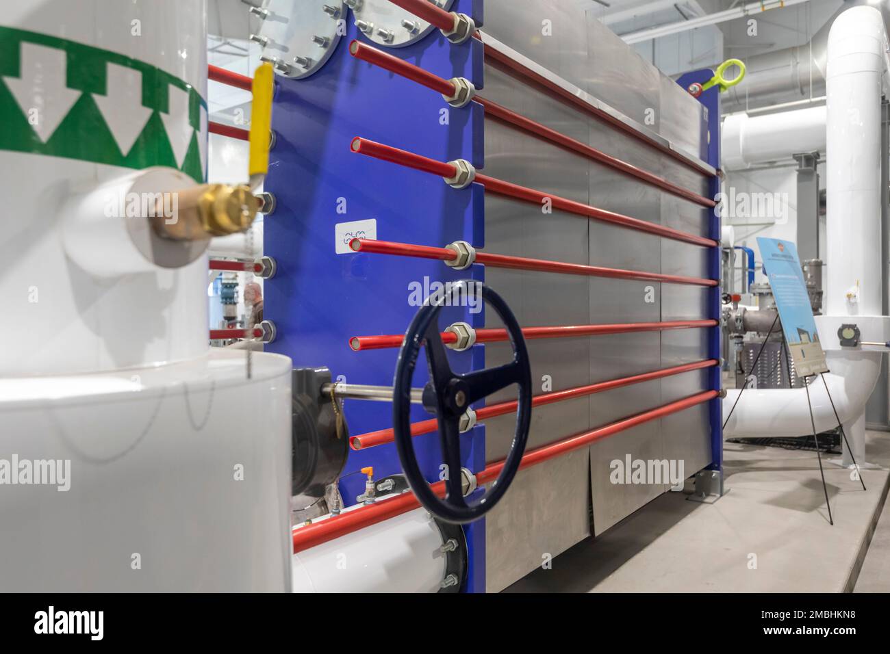 Denver, Colorado - les eaux usées brutes servent à chauffer et à ...