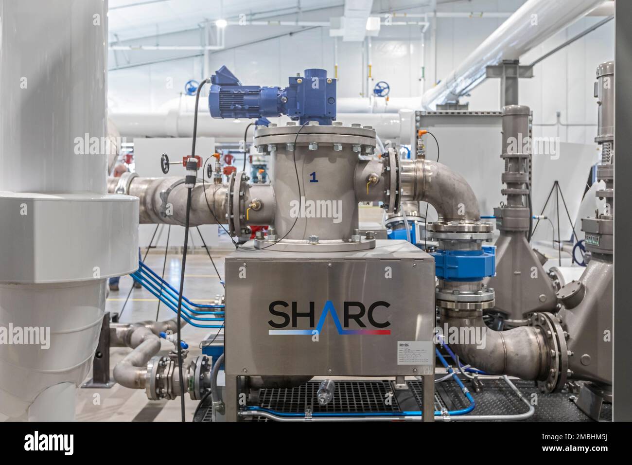 Denver, Colorado - les eaux usées brutes servent à chauffer et à ...