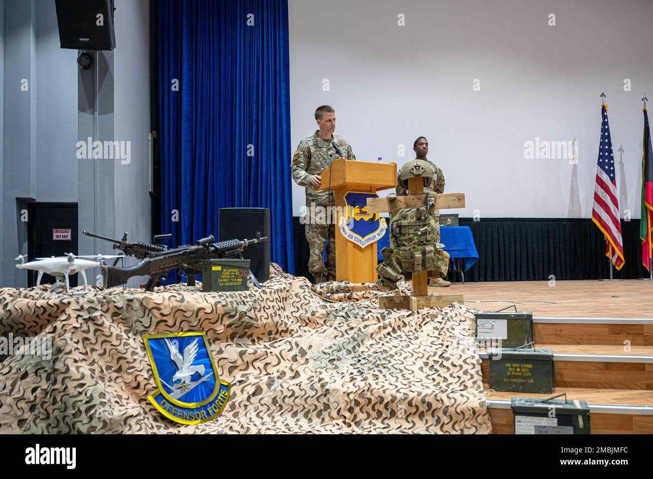 ÉTATS-UNIS Le lieutenant-colonel Lee Anderson de la Force aérienne ...