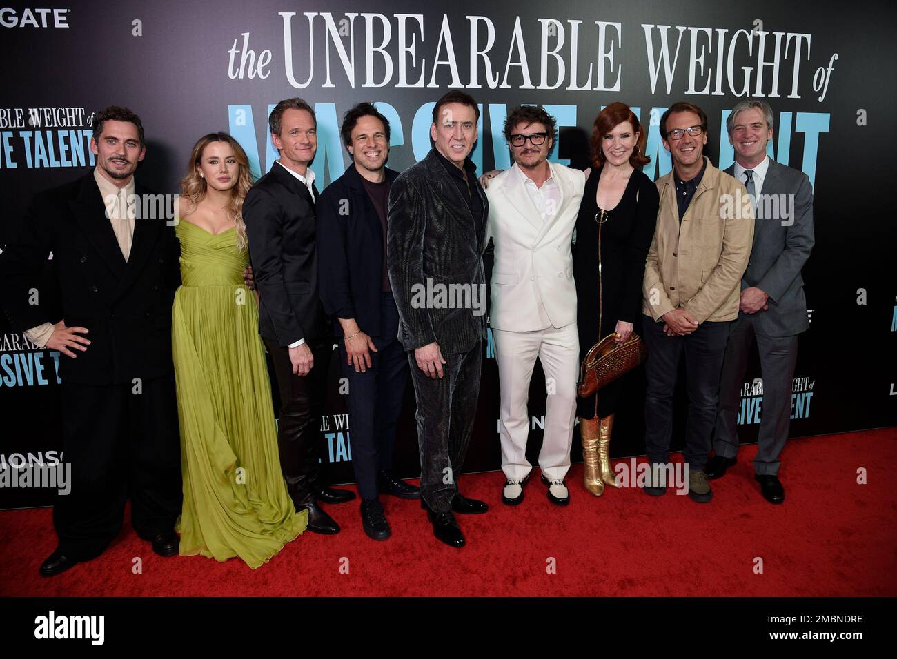Paco Leon, from left, Lily Sheen, Neil Patrick Harris, Tom Gormican ...