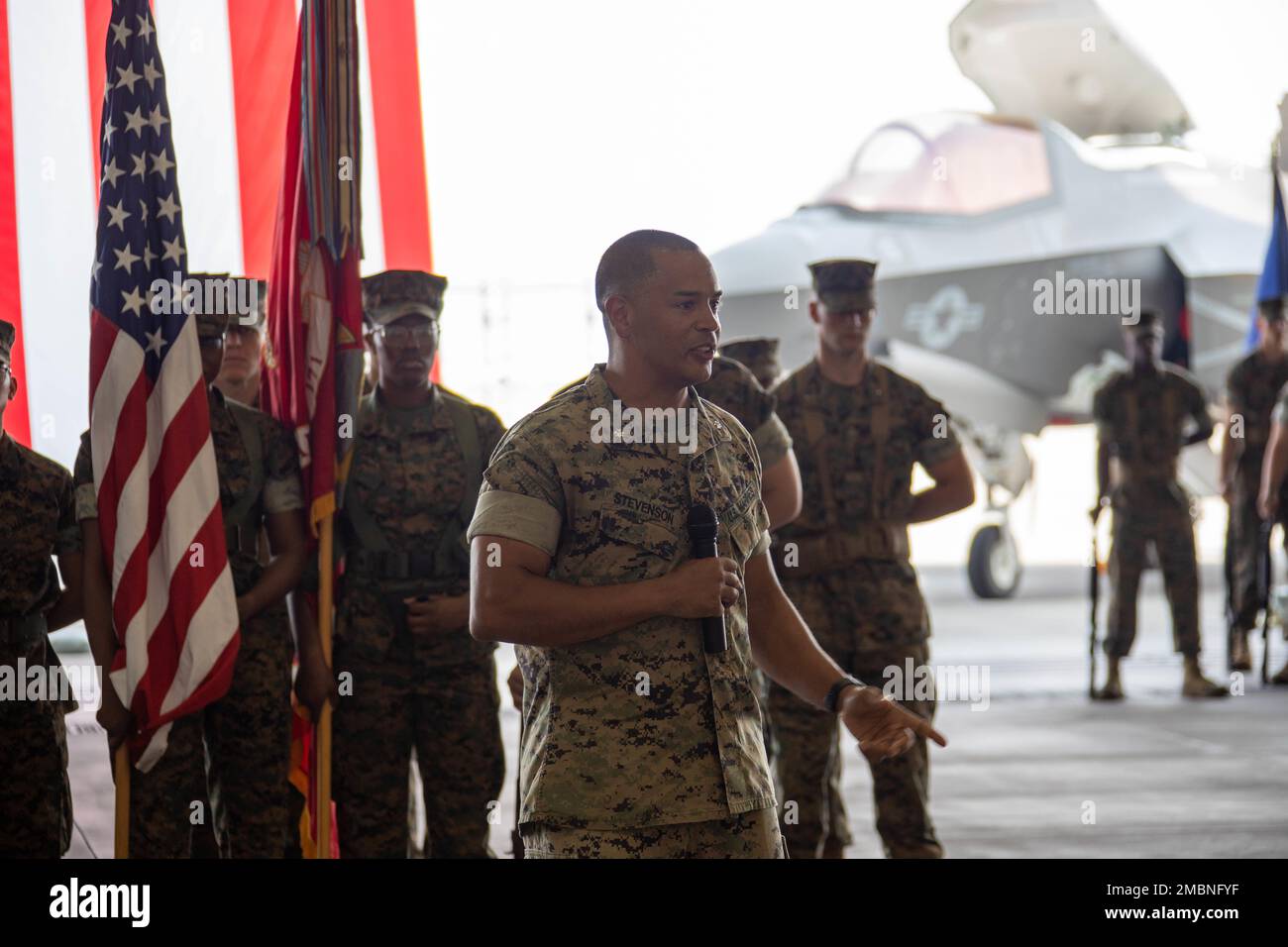 ÉTATS-UNIS Le lieutenant-colonel Robert Stevenson III du corps maritime ...