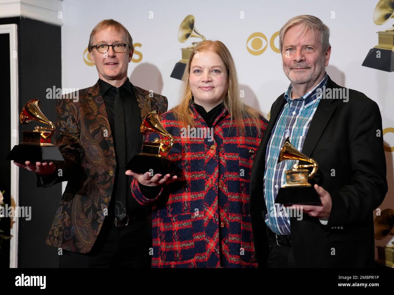 Michael Romanowski, from left, Ann Mincieli and George Massenburg ...