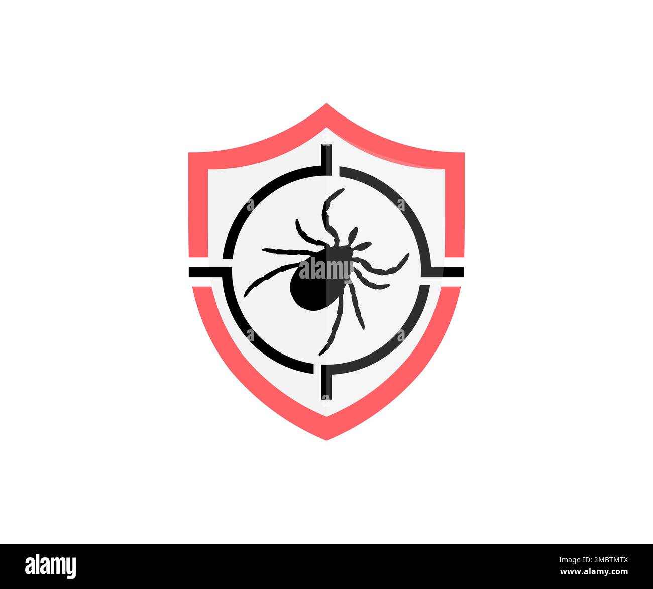 Bouclier anti insectes Banque d'images vectorielles - Alamy