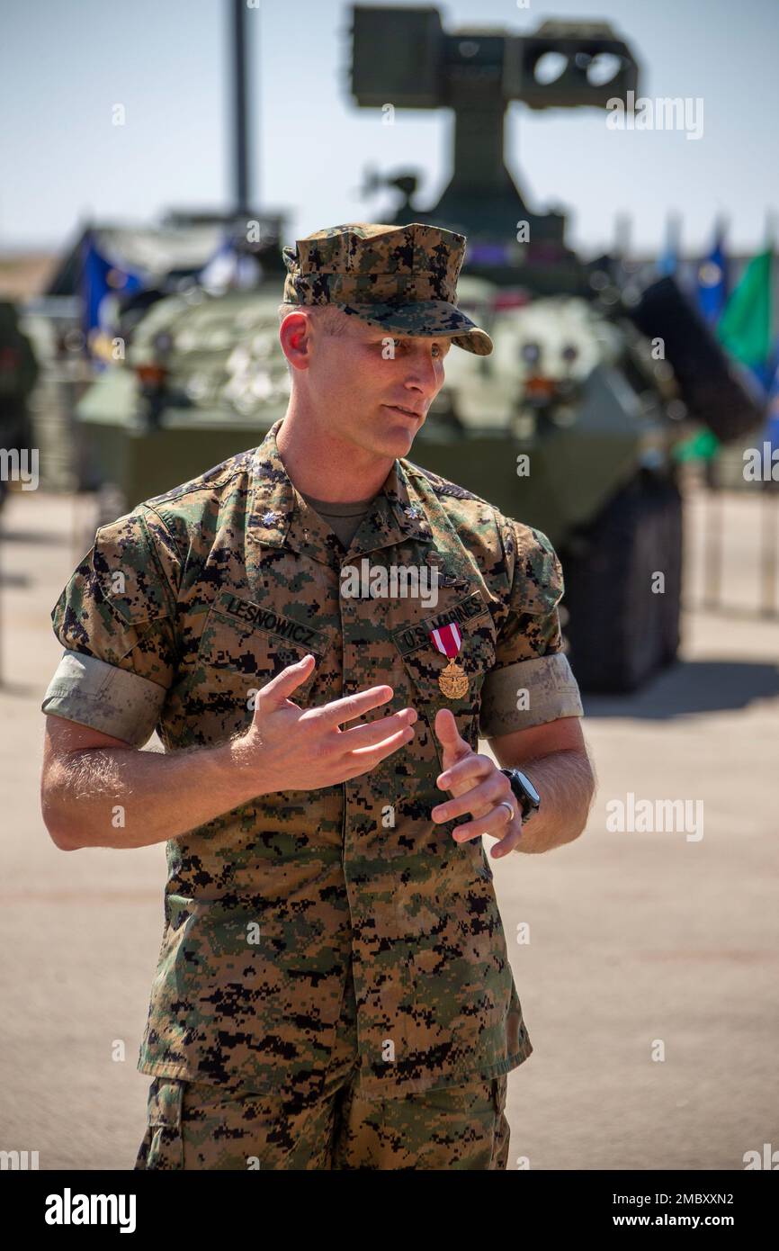 ÉTATS-UNIS Le lieutenant-colonel Mathew Lesnowicz, inspecteur ...