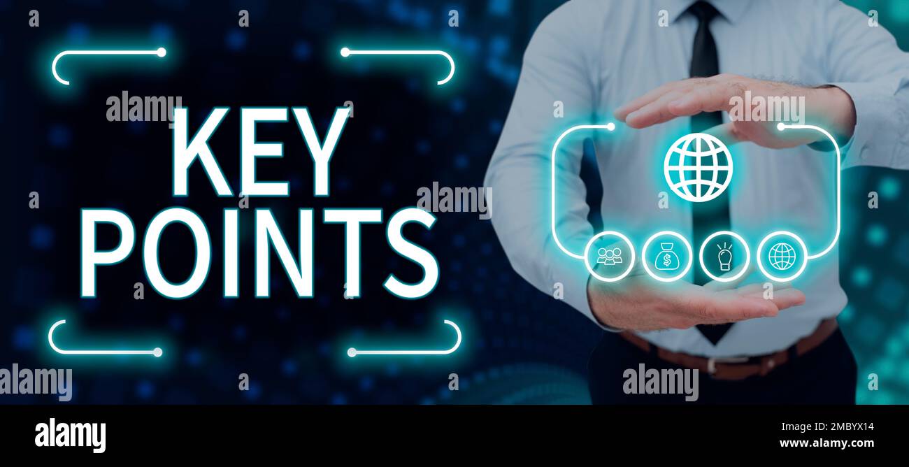 Affiche présentant les points clés. Idée d'entreprise la plus ...