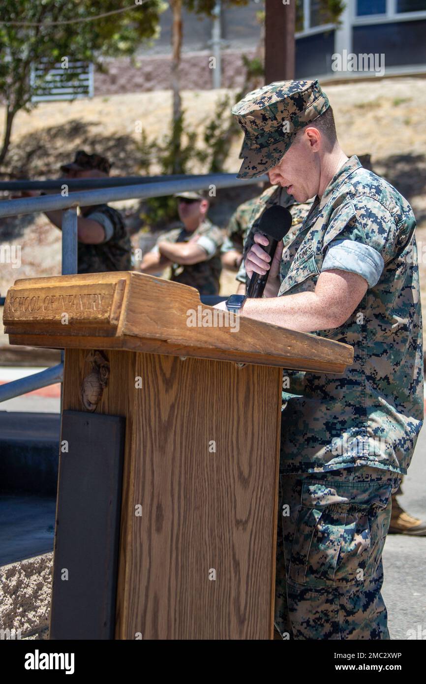 ÉTATS-UNIS Le sergent d'état-major du corps maritime Jessica Stegeman ...