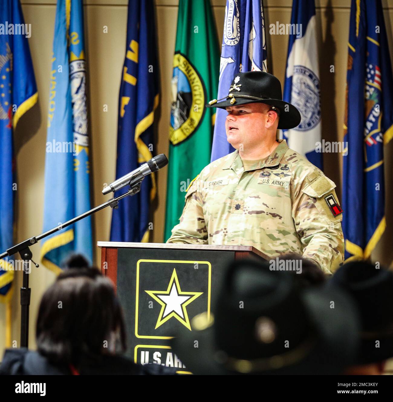 Le lieutenant-colonel Thomas Carver, commandant de bataillon du 3rd ...