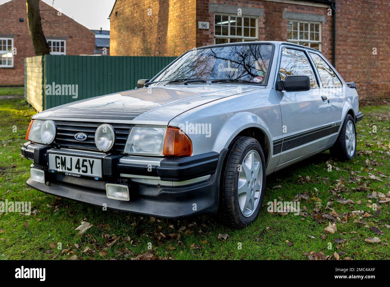 1984 Ford Escort RS 1600i, en exposition au Scramble de janvier qui s ...