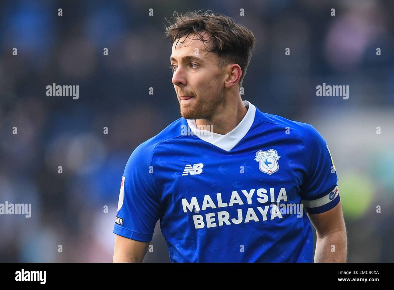 Ryan Wintle #6 de Cardiff City pendant le match de championnat Sky Bet ...