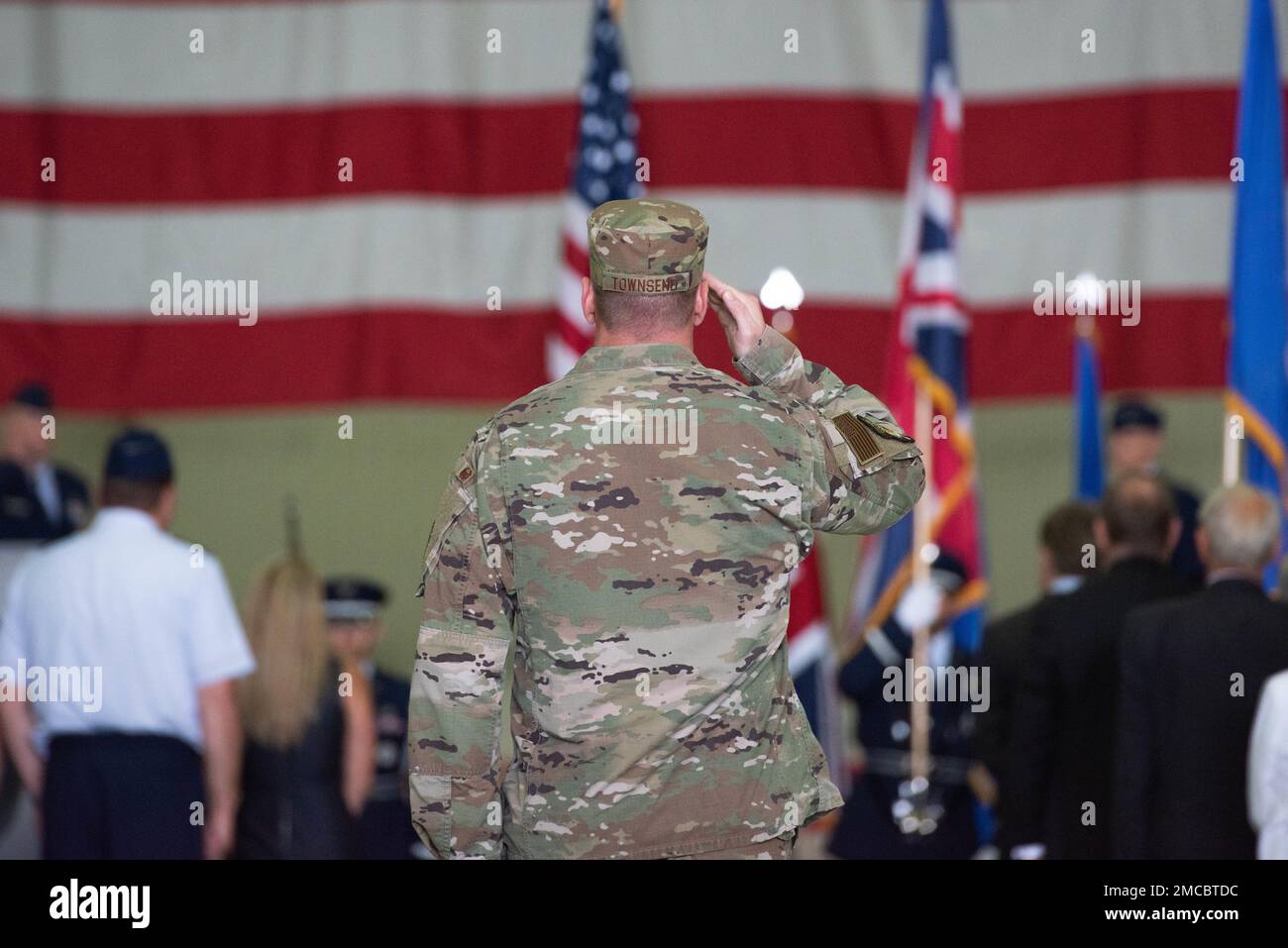 ÉTATS-UNIS Le colonel de la Force aérienne Paul Townsend, vice ...