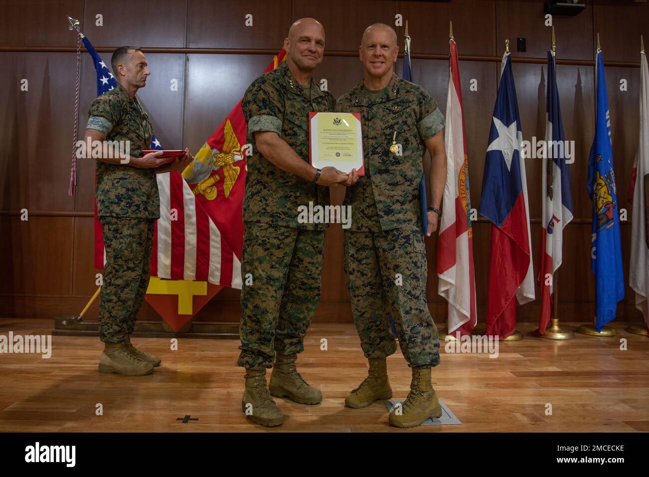 ÉTATS-UNIS Le lieutenant général du corps maritime David G. Bellon, à ...