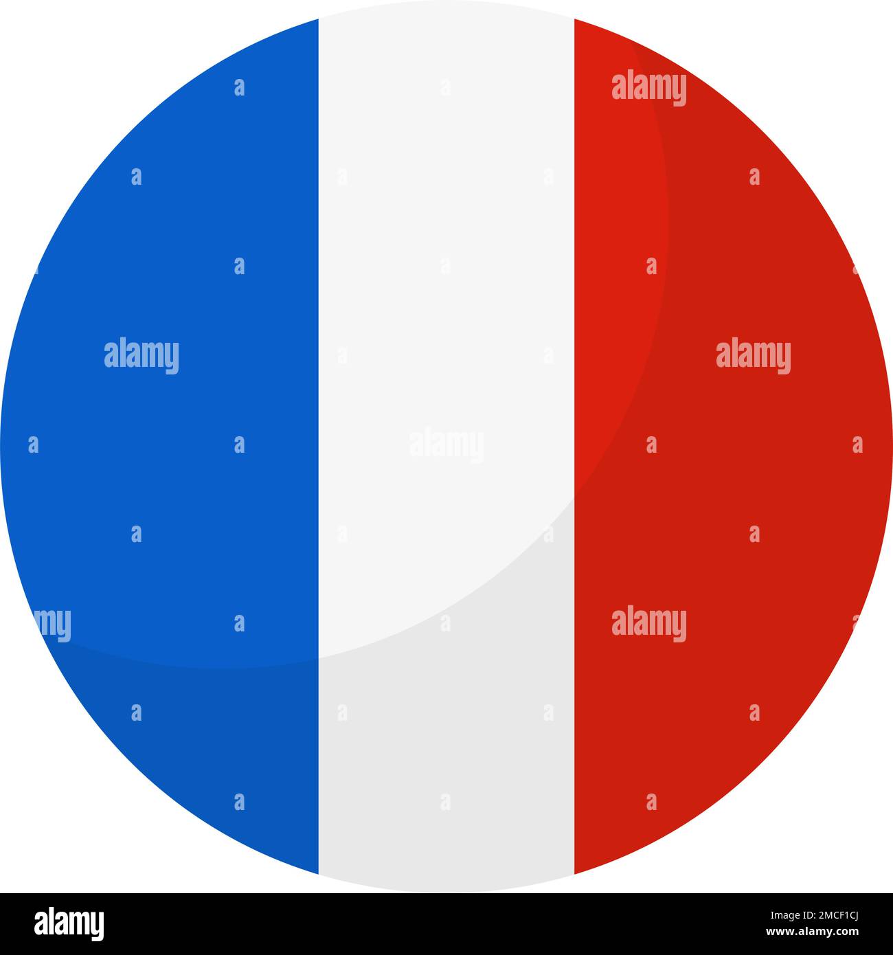 Drapeau franco Banque d'images vectorielles - Alamy