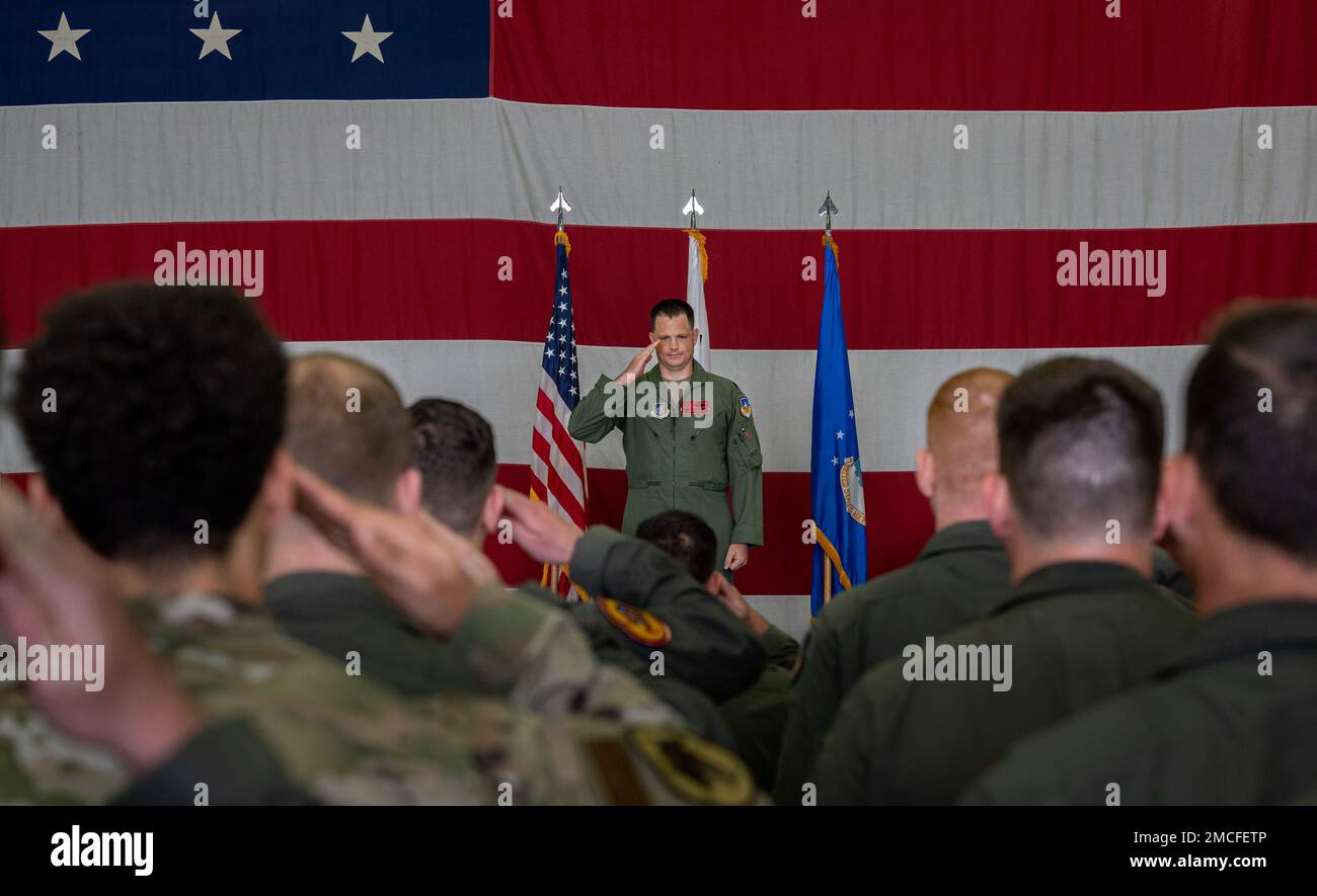 Le lieutenant-colonel Cory Farrer, commandant nouvellement nommé du ...