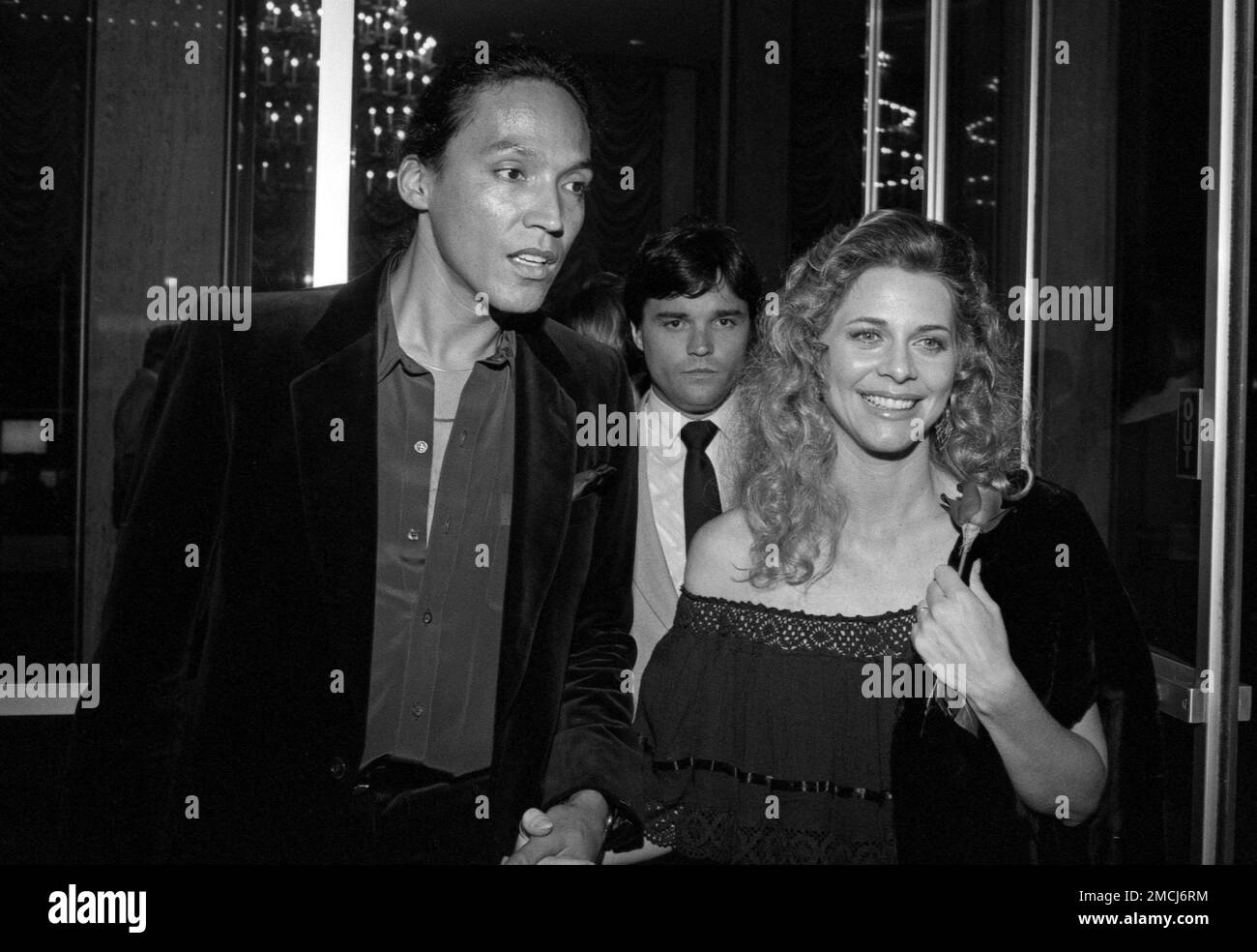 Lindsay Wagner et le mari Henry Kingi à la partie des affiliés de l'ABC ...