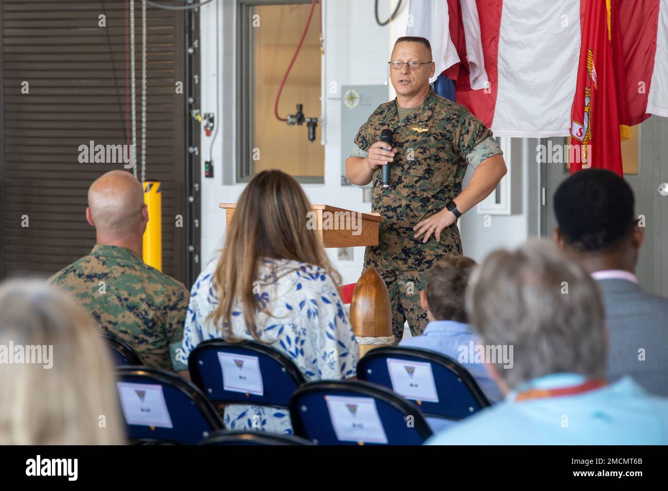 ÉTATS-UNIS Le colonel de la Marine Karl R. Arbogast, commandant de la ...