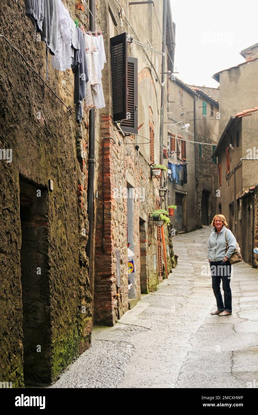 Roccatederighi village toscane italie Banque de photographies et d ...