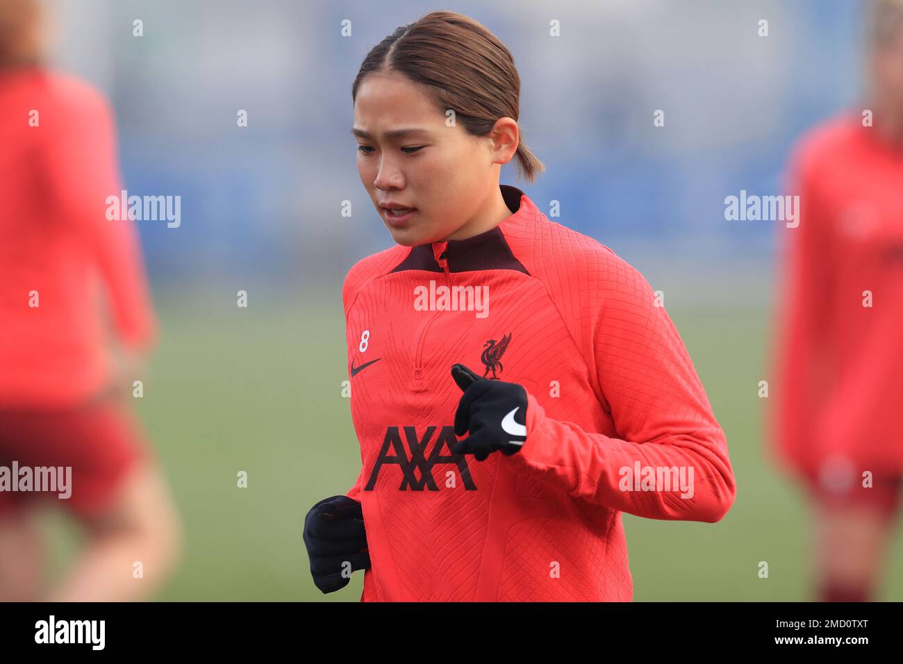 Kingston, Royaume-Uni. 22nd janvier 2023. Fuka Nagano, de Liverpool ...