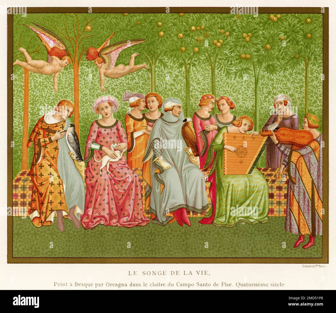 Fresque du 14ème siècle Banque de photographies et d’images à haute ...