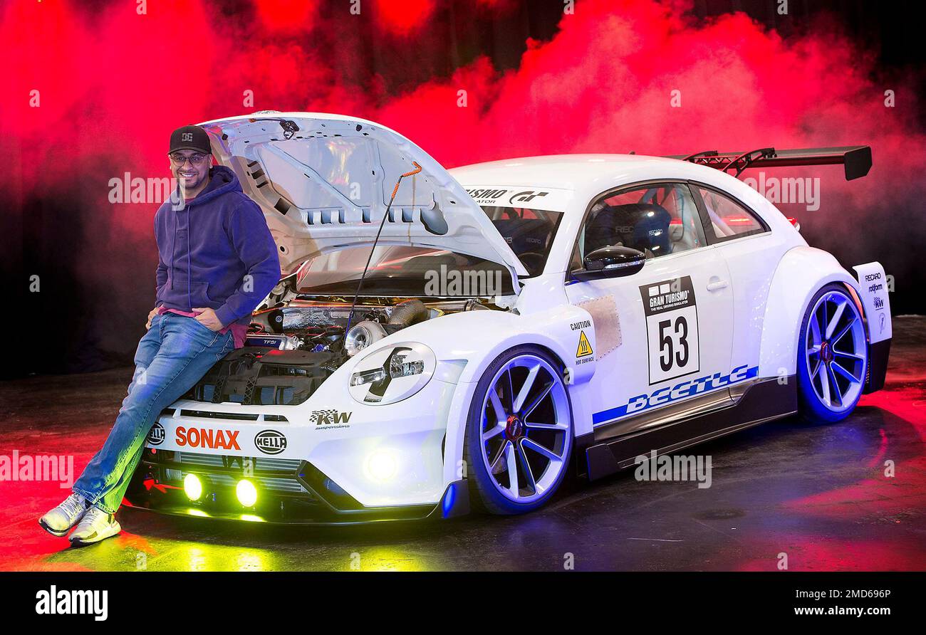 In this image released on Thursday, Oct. 28, 2021, this VW Beetle GT by ...