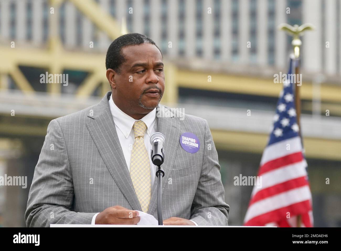 The Democratic Party candidate for Mayor of Pittsburgh in the 2021 ...