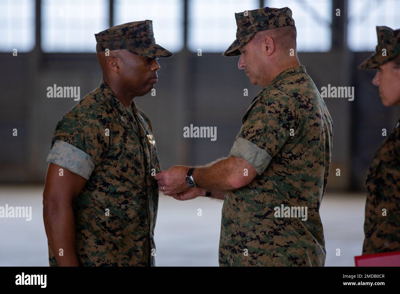 ÉTATS-UNIS Le général de division du corps maritime Scott F. Benedict ...