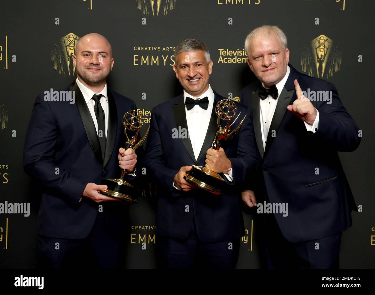 Eduardo Guisandes, from left, Efrain Montanez and Jerry Torgerson ...