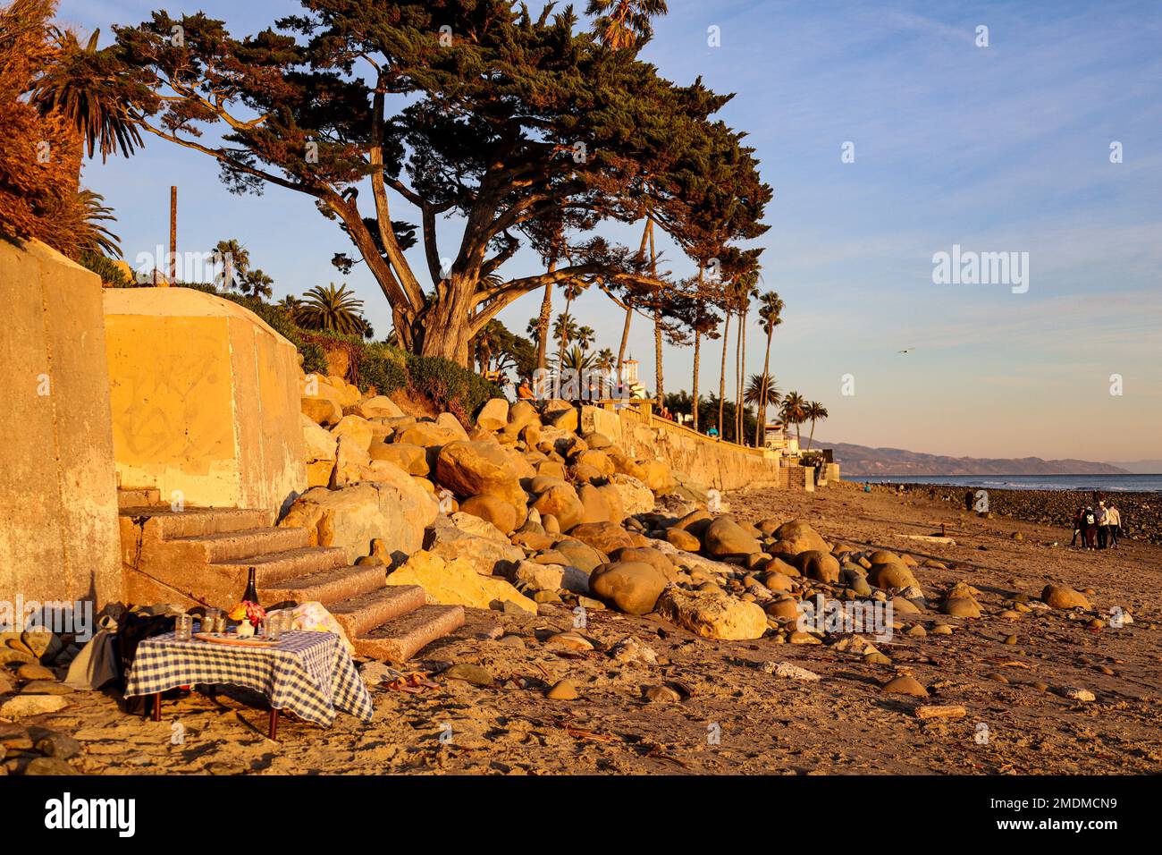 Montecito, Californie, États-Unis 22nd janv. 2023. Une table de pique ...