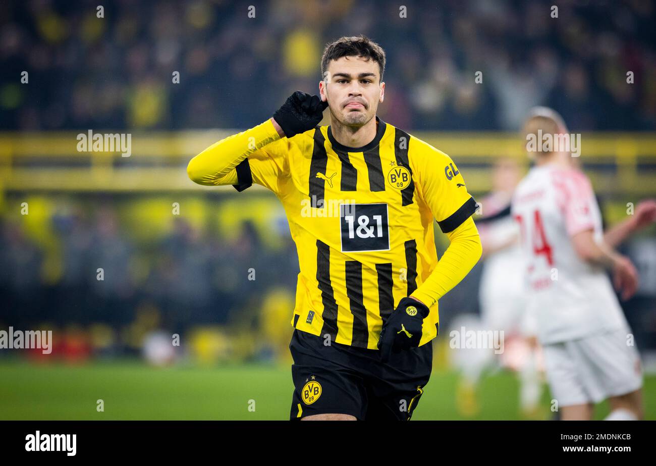 Dortmund, Allemagne. 22nd janvier 2023. Célébration du but: Giovanni ...