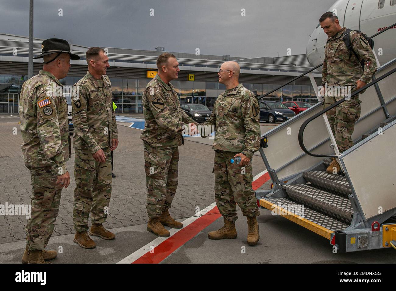 ÉTATS-UNIS Le colonel de l'armée Brandon Smith, chef d'état-major de la ...