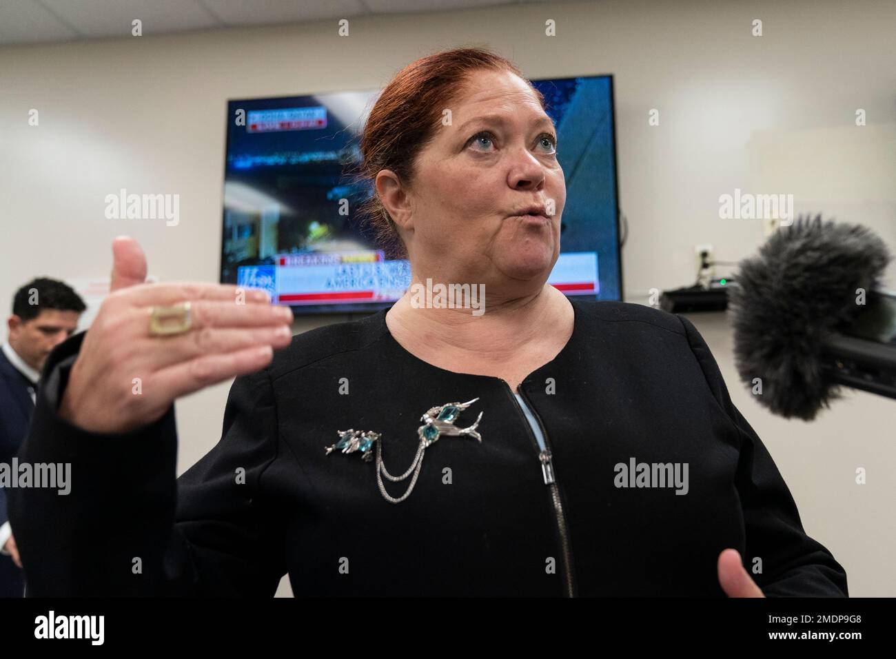 Christine Funk, attorney for Malaysian defendant Mohammed Farik bin ...