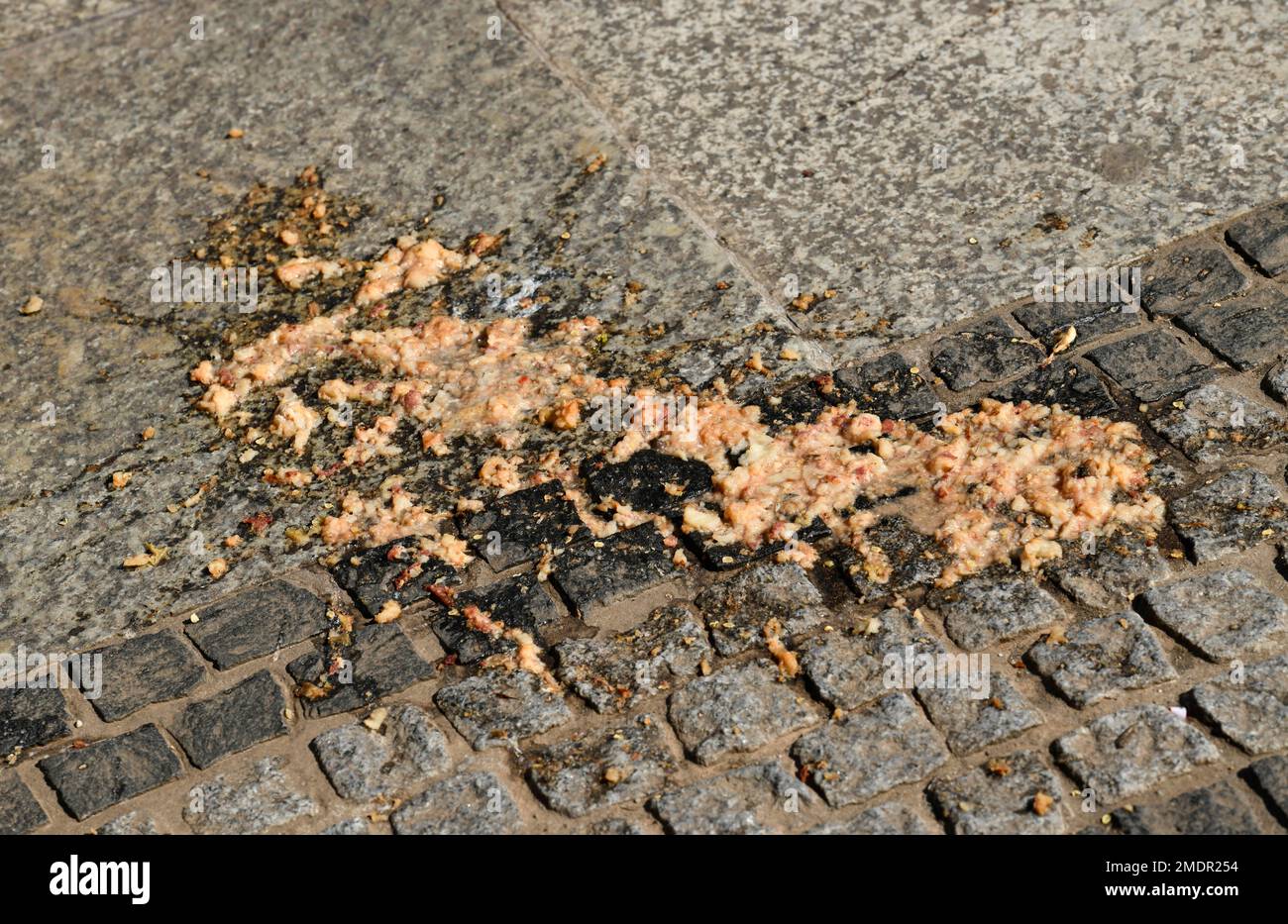 Vomit pavement Banque de photographies et d’images à haute résolution ...