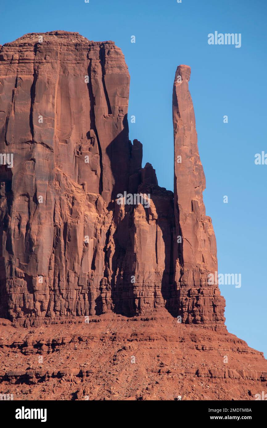 Monument Valley est un symbole emblématique du sud-ouest américain, qui ...