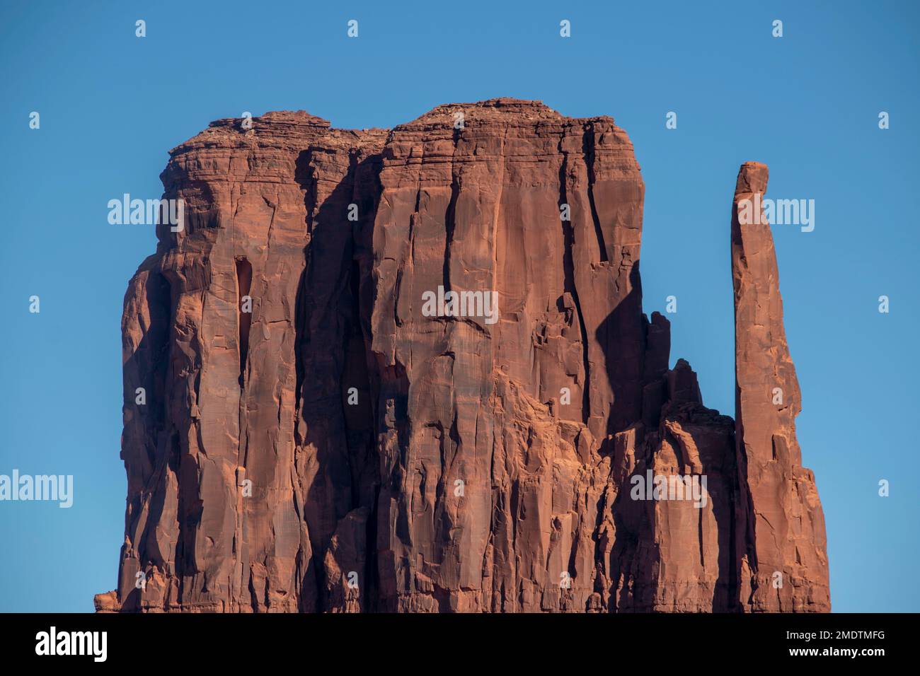 Monument Valley est un symbole emblématique du sud-ouest américain, qui ...