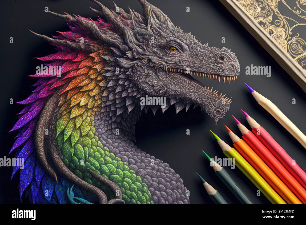 Coloriage nouvel art Banque de photographies et d’images à haute ...