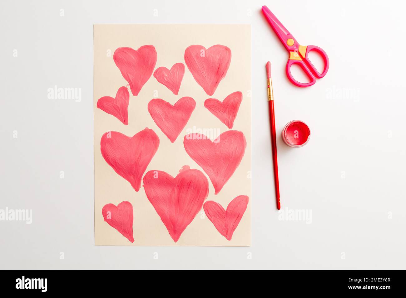 Comment faire un coeur en papier mignon pour la Saint Valentin. Projet ...