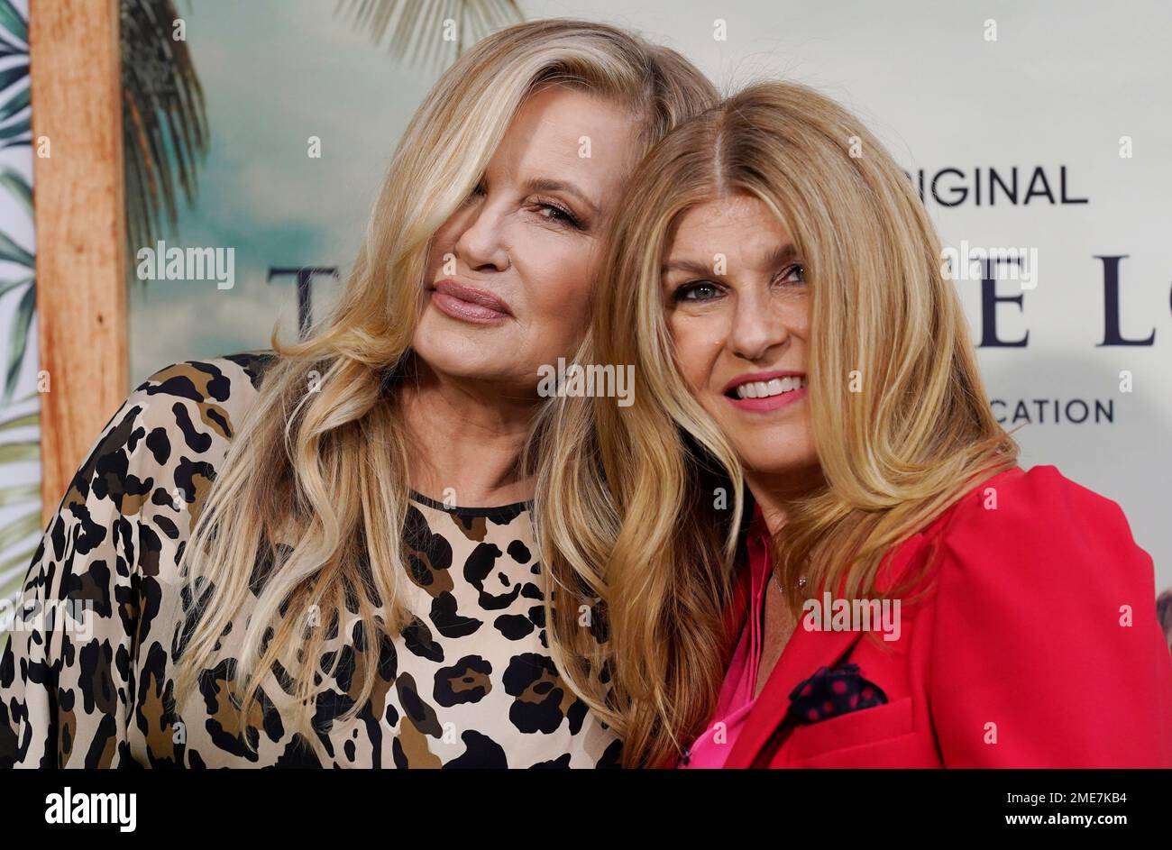 Jennifer Coolidge, left, and Connie Britton, cast members in "The White ...