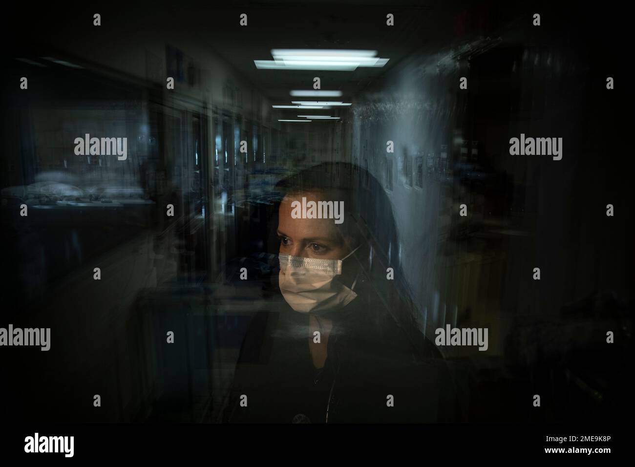 In this photo created with an in-camera multiple exposure, registered ...