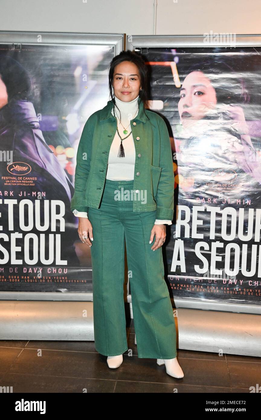 Leanna Chea, actrice lors de la première du film Retour à Séoul de Davy ...