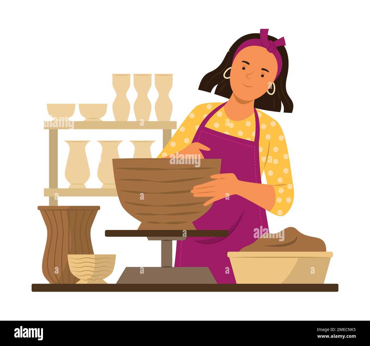 Studio pottery Banque d'images vectorielles - Alamy