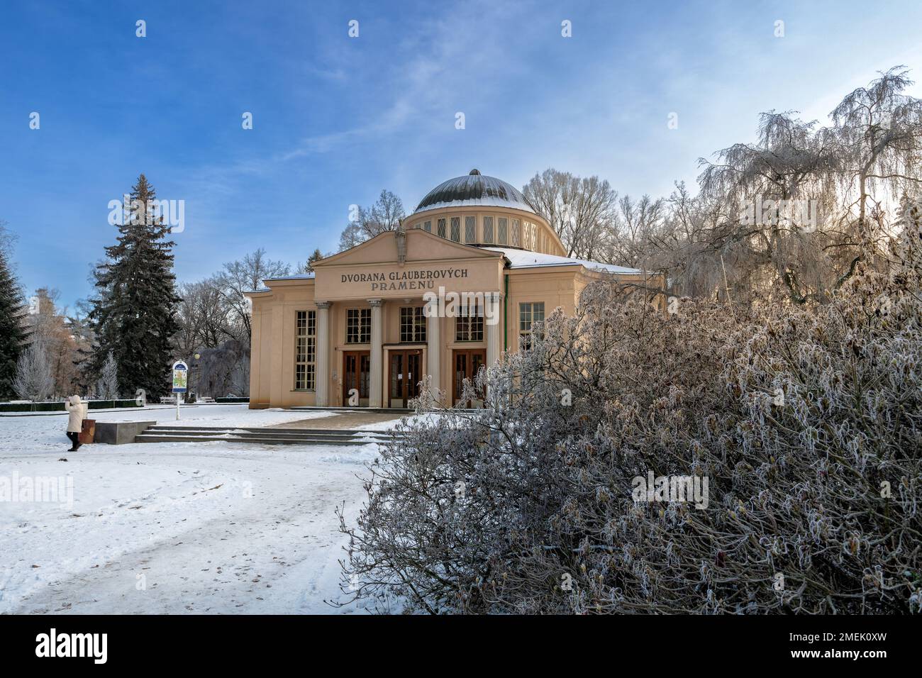 Hall (Pavillon) des sources d'eau minérale de Glauber (Dvorana ...
