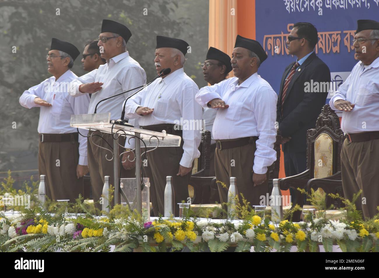 Rss chef mohan bhagwat Banque de photographies et d’images à haute ...