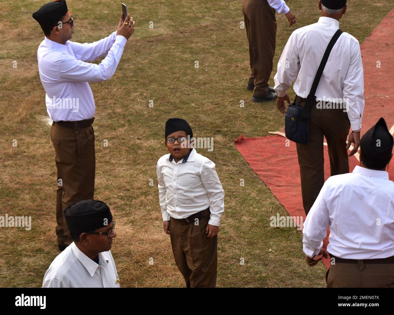 Rss chef mohan bhagwat Banque de photographies et d’images à haute ...